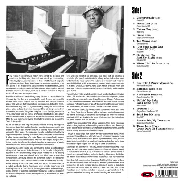The Very Best Of Nat King Cole | Not Now Music