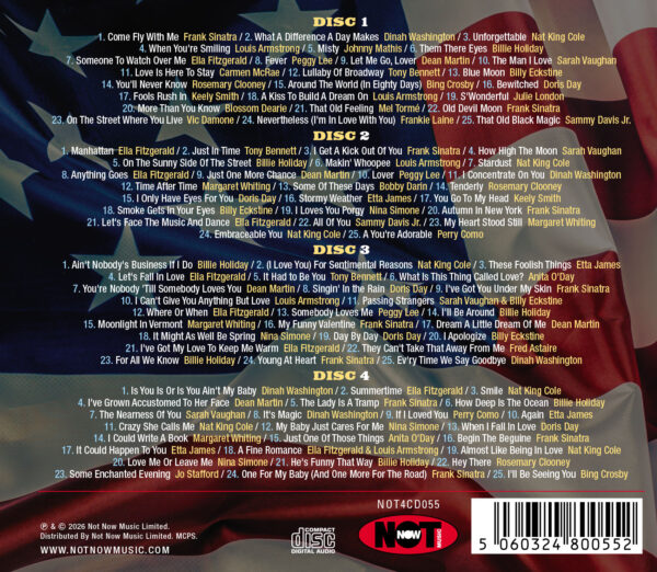 100 Songs From The Great American Songbook | Not Now Music
